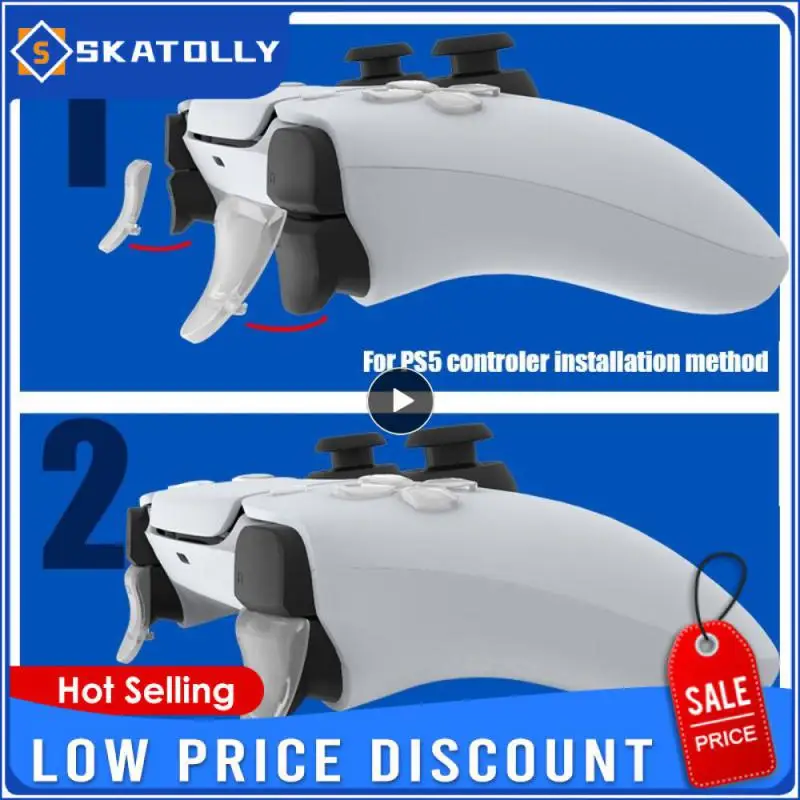 Shoulder-Buttons-Extension-Trigger-For-PS5-Controller-Non-Slip-Rubber ...