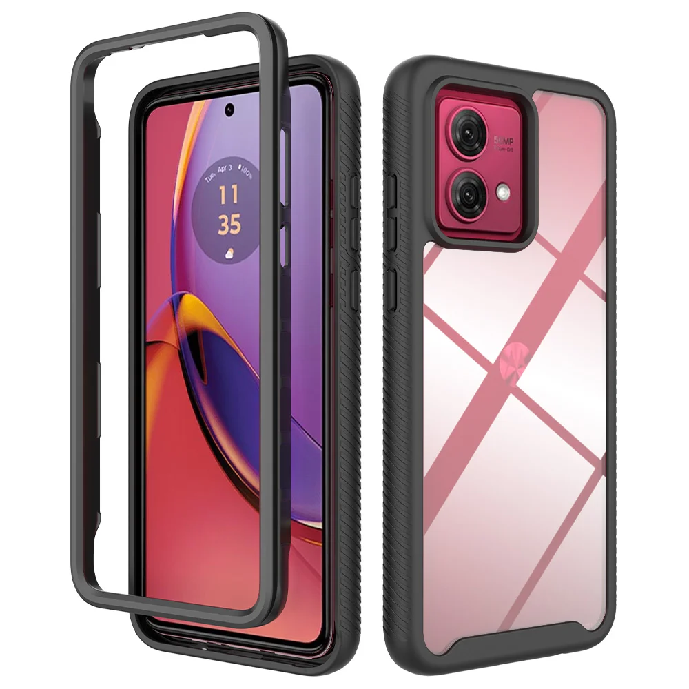 Moto-G84-5G-Phone-Case-Shockproof-Clear-Case-TPU-Bumper-Rugged-Cover ...