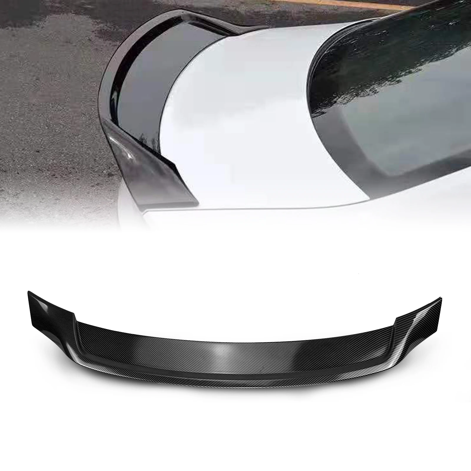 Car-Rear-Spoiler-Wing-Tailgate-Trim-Trunk-Lid-Decklid-Flap-Splitter-Lip ...