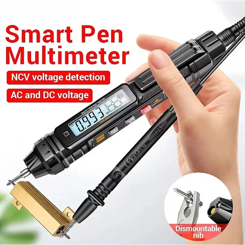 ANENG A3005 Digital Multimeter Pen Type Electrical Voltmeter Ammeter ...