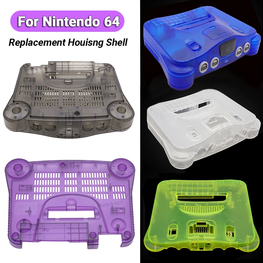 New Replacement Plastic Shell Translucent Case Compatible For Nintendo ...