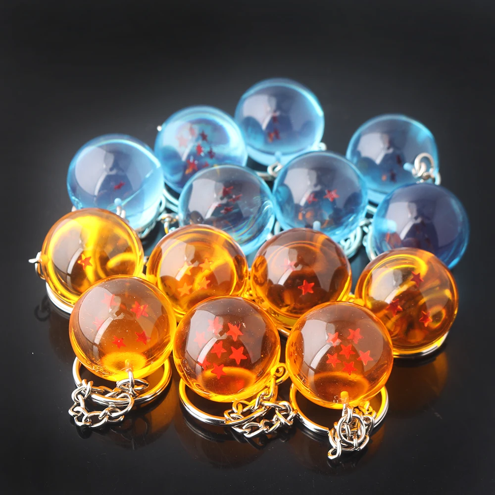 Anime-Dragon-1-7-Stars-Balls-Keychain-Charms-Gokus-Bead-Pendant-Key ...