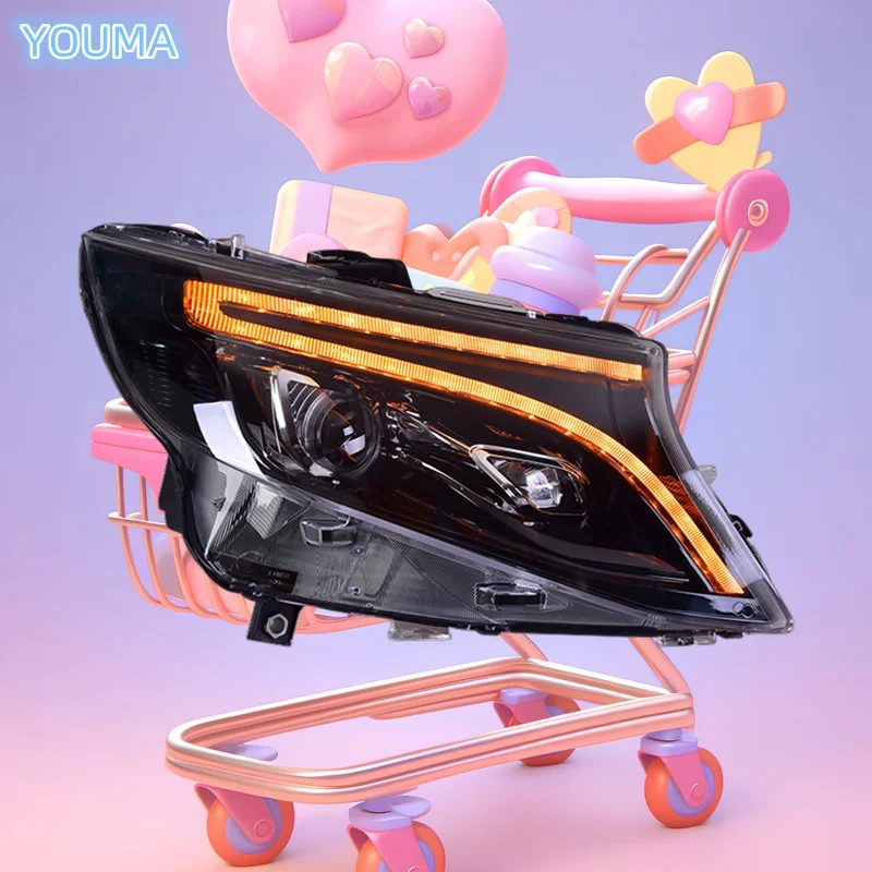 Headlight-Assembly-For-Mercedes-Benz-Vito-W447-2014-2020-V-Class-Metris ...