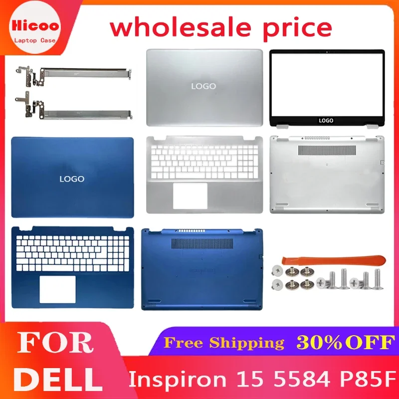 NEW-For-Dell-Inspiron-15-5584-P85F-LCD-Back-Cover-Front-Bezel-Palmrest ...
