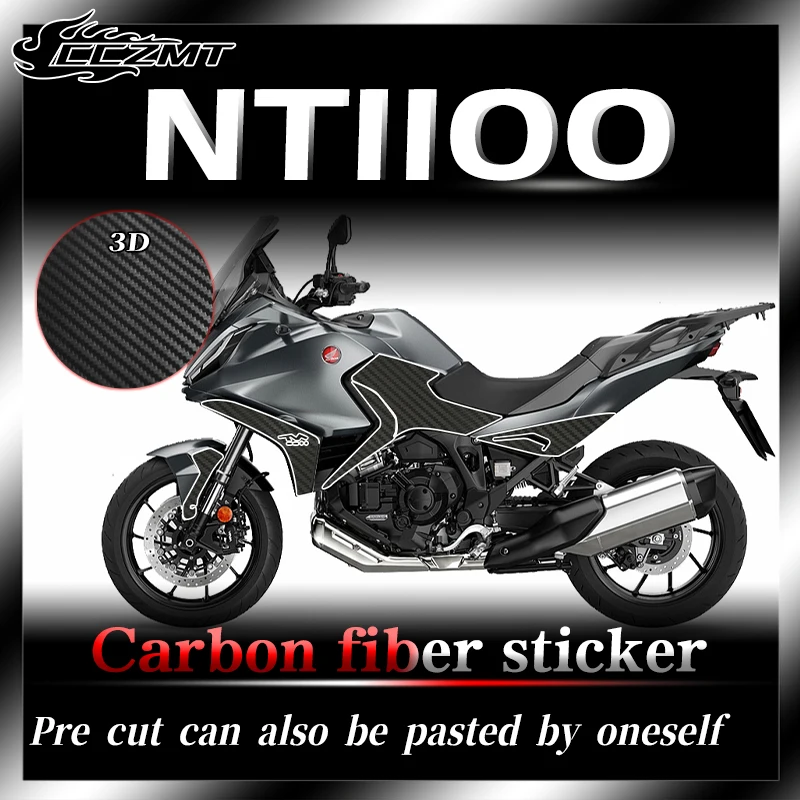 For-HONDA-NT1100-3D-carbon-fiber-sticker-body-protection-film ...