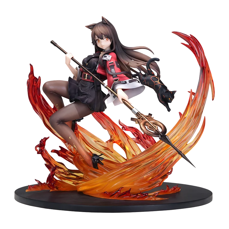 23cm apex brinquedos meow arknights skyfire elite estágio 2 pvc anime ...