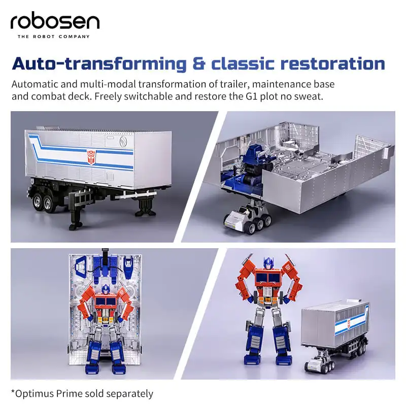 Optimus Prime Trailer Transformation