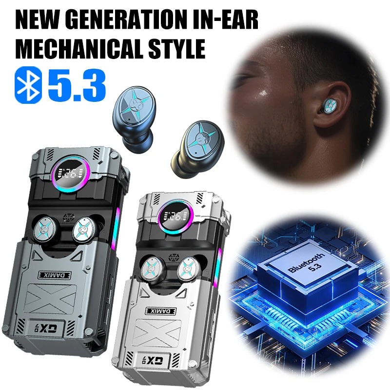 Auriculares-inal-mbricos-DX07-con-Bluetooth-5-3-aud-fonos-de-estilo-mec ...