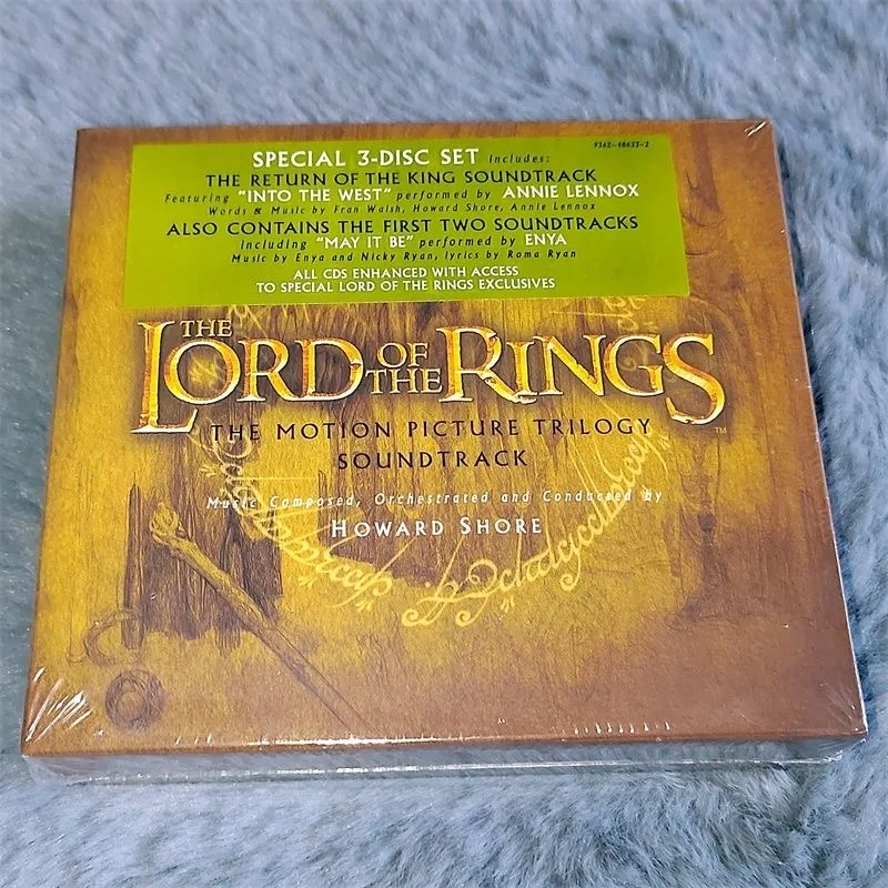 The Lord of the Rings Music CD The Return of the King Album The Two ...