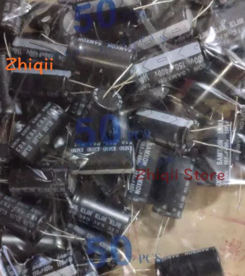 50pcs-Original-new-150UF-400V-SAMXON-Electrolytic-capacitor-400V150UF ...