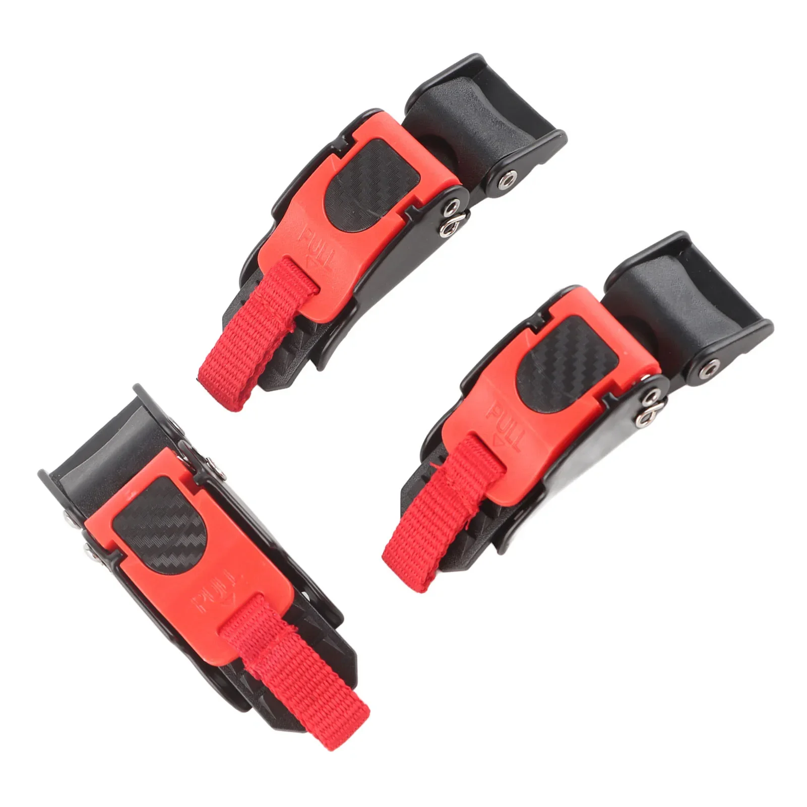 3Pcs Professional Motorcycle Helmet Speed Clip Chin Strap Quick Release ...