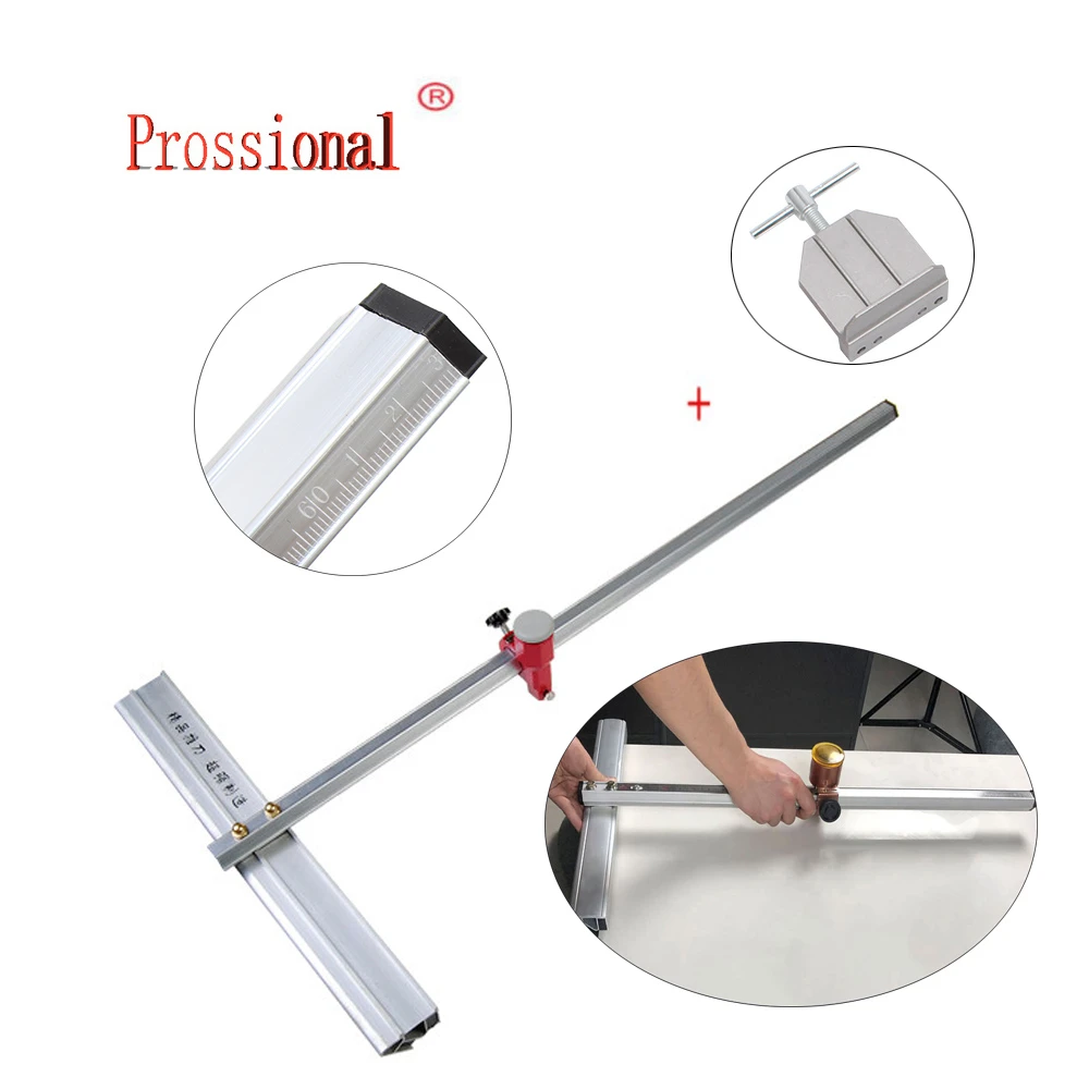PortableHigh Precision 60cm Glass Tile Push knife Cutting tools Glass ...