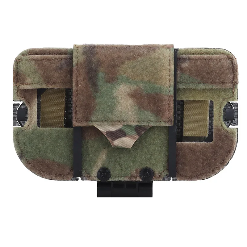 Tactical-MOLLE-Folding-Navigation-Board-Mount-Plate-Outdoor-Vest-Chest ...
