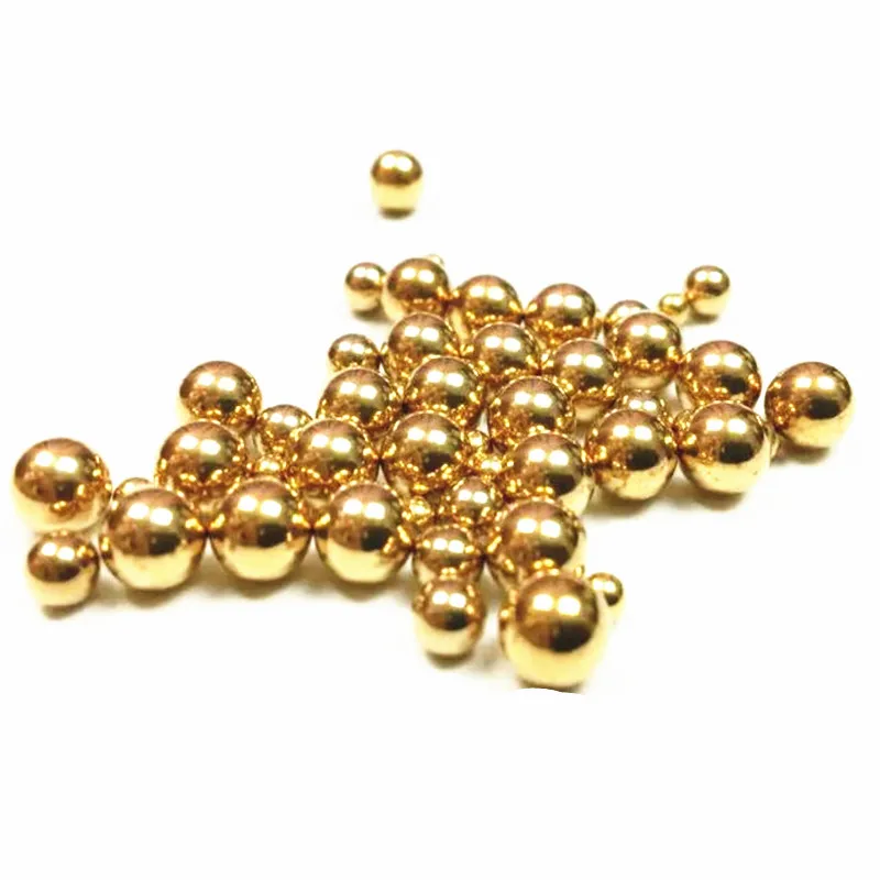 10pcs /100pcs Brass precision ball pure copper small ball electrical ...