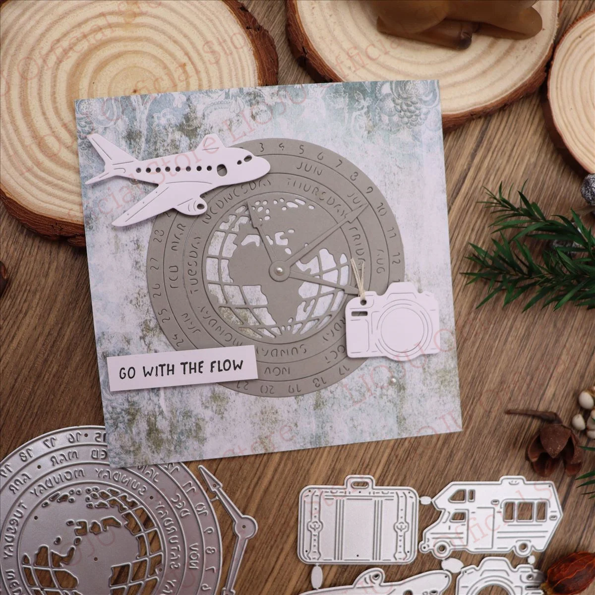 Map Earth Dies New 2024 Travel Cutting Dies For DIY Scrapbooking ...