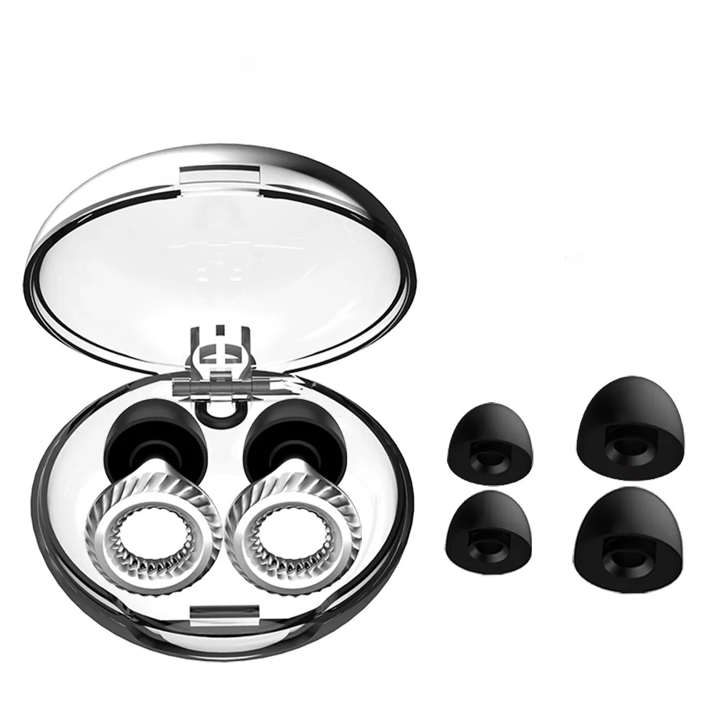 New Noise Cancelling Earbuds Reusable Flexible Silicone Hearing ...