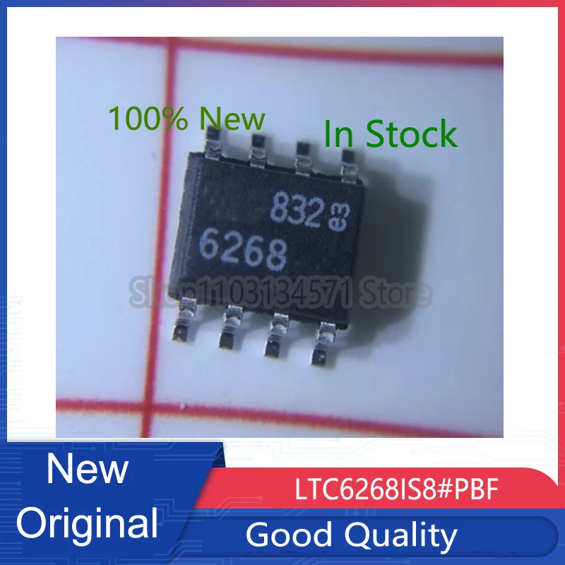 1-piezas-LTC6268IS8-PBF-LTC6268HS8-PBF-LTC6268-SOIC8-nuevo-original ...