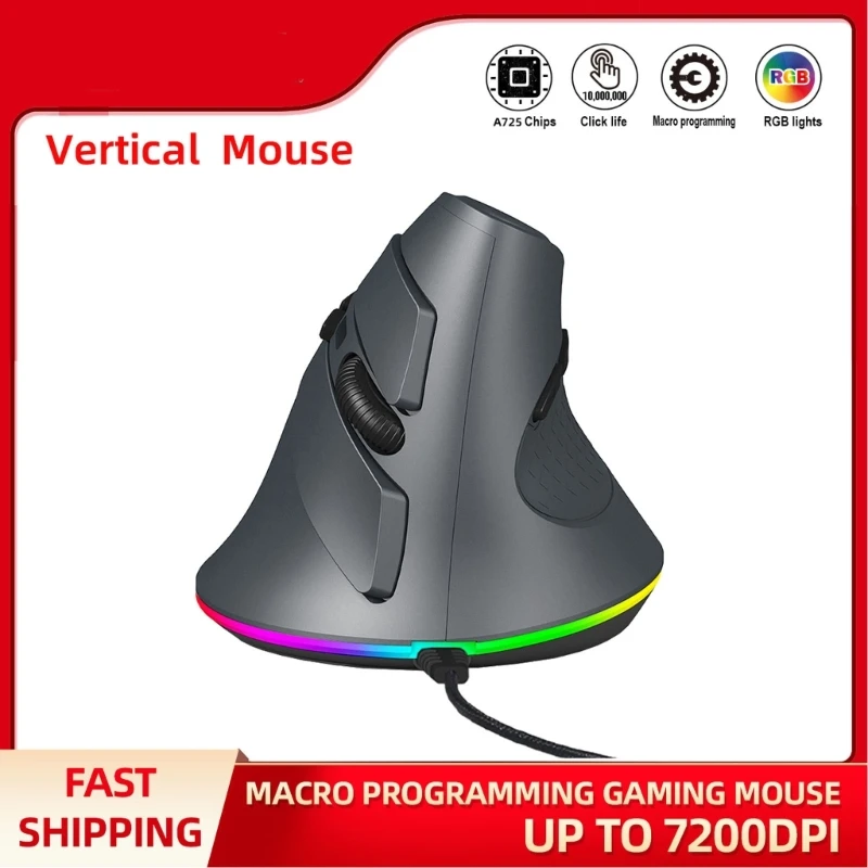 T25-Wireless-Vertical-Mouse-Adjustable-DPI-2-4GHz-Wireless-Mouse-3 ...