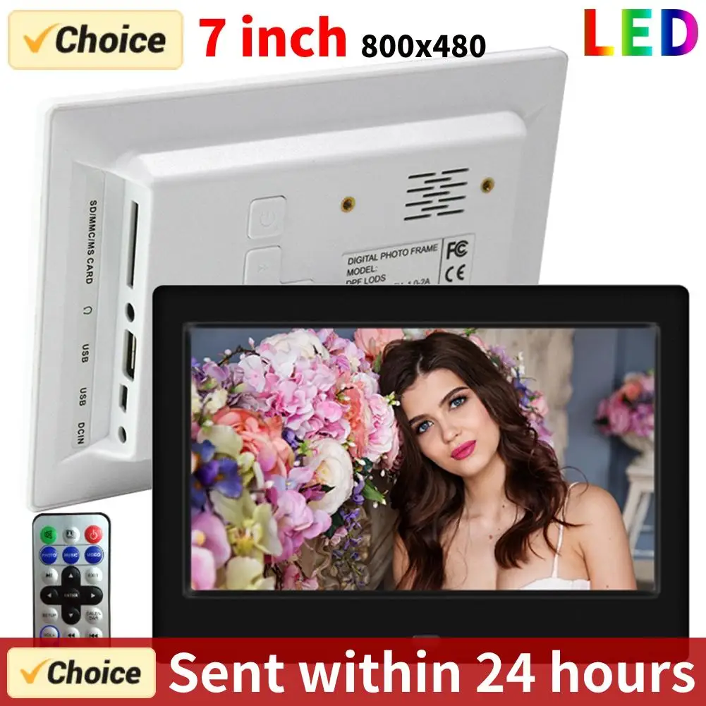 7-Inch-HD-Digital-Photo-Frame-800x480-LED-Smart-Electronic-Photo-Album ...