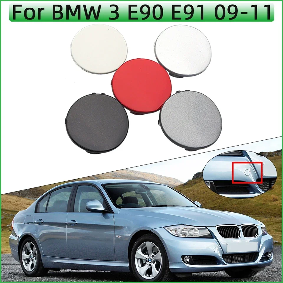 Auto Parts Front Bumper Towing Hook Cover Eye For BMW 3 E90 E91 LCI 320 ...
