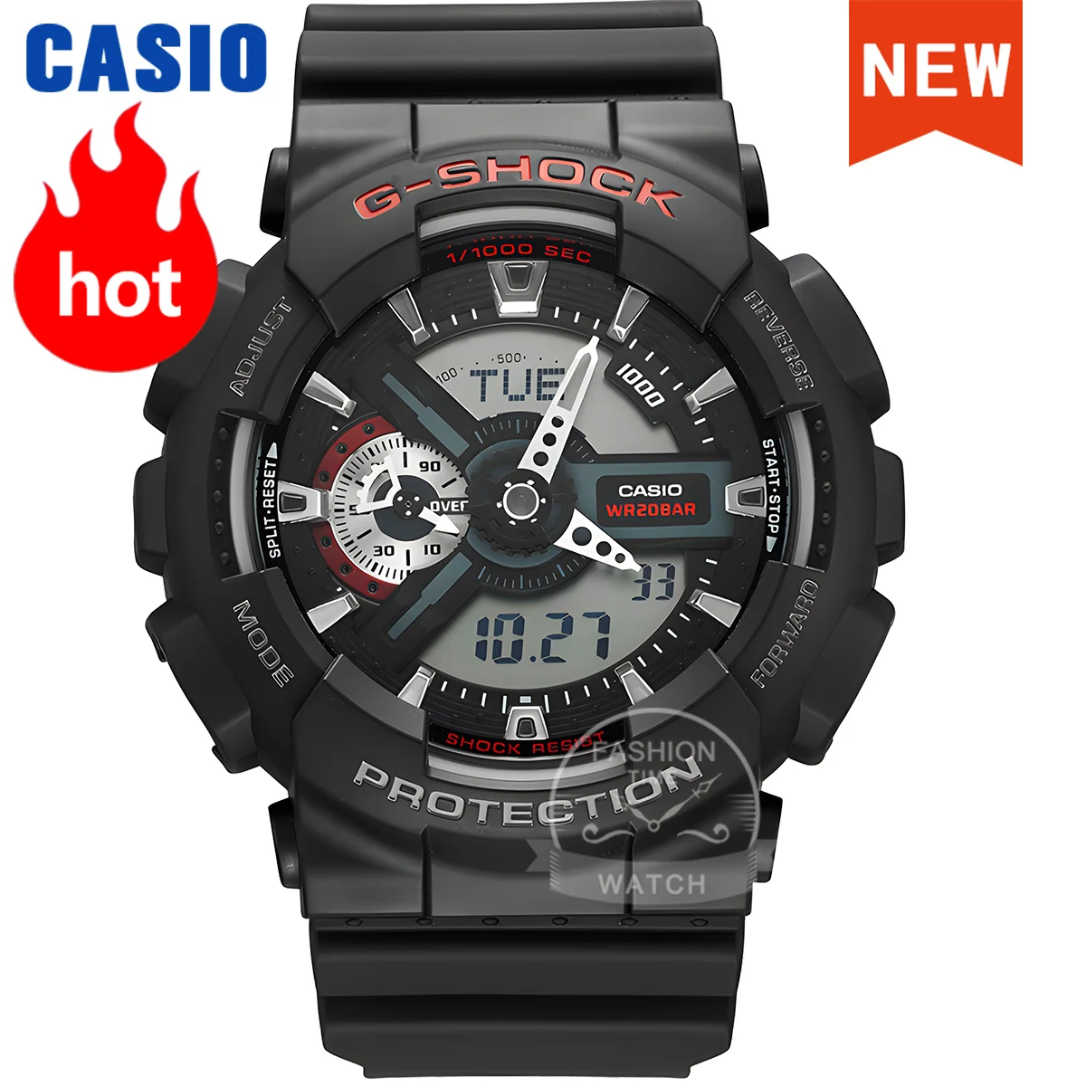 Casio-watch-g-shock-antimagnetic-and-antishock-waterproof-Limited ...