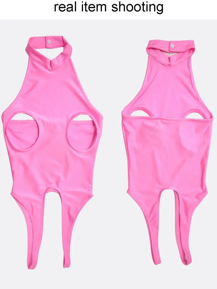 Sleeveless-Halter-Swimsuit-Hollow-Out-Bust-Crotchless-Open-Crotch ...