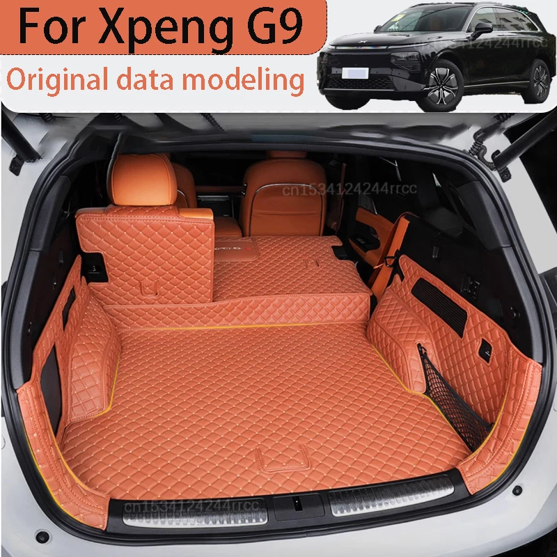 For-Xpeng-G9-Car-trunk-mat-G9-anti-slip-and-wear-resistant-luggage-full ...