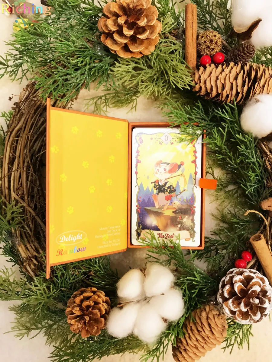 Mouse Tarot, Original Tarot Cards, Enchanted Oracle Tarot Cards Table ...