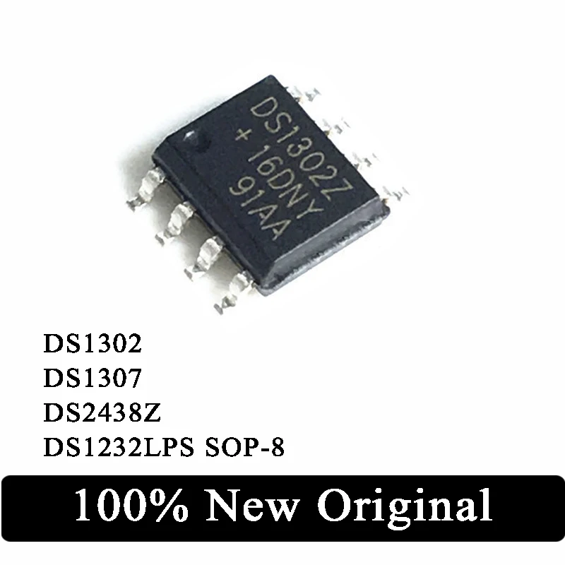 Reloj-Semiconductor-en-tiempo-Real-Chip-IC-para-PCB-10-piezas-nuevo-Original-DS1302-DS1307 ...