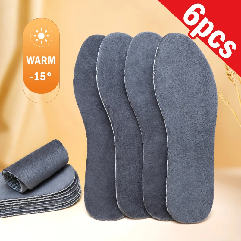 Cotton-Insole-Shoe-Pad-Thin-Autumn-And-Winter-Comfortable-Anti-odor-Men ...