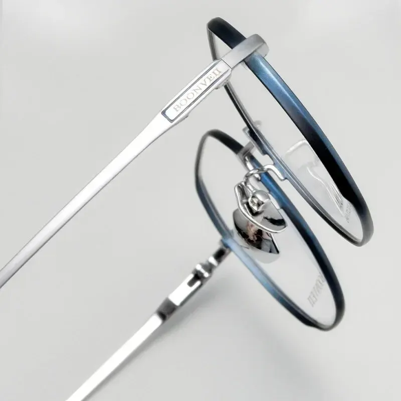 Baisefin Ultra-light Pure Titanium Bv6019v Eyeglass Frame For Myopia ...