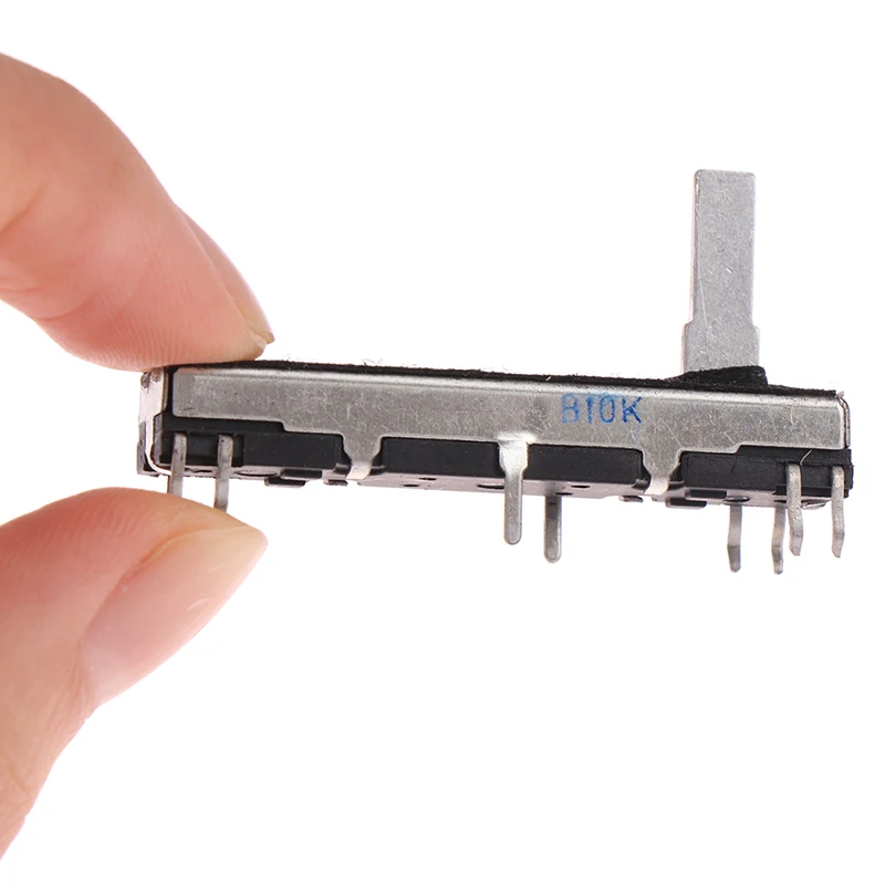 Generic 45mm Sliding Potentiometer Stereo Channel B10k Axis Sliding ...