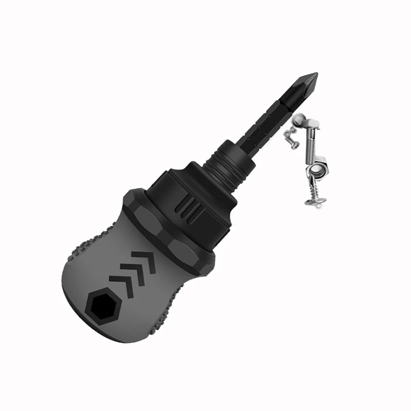 Repair-tool-dual-purpose-screwdriver-short-handle-cross-groove-magnetic ...