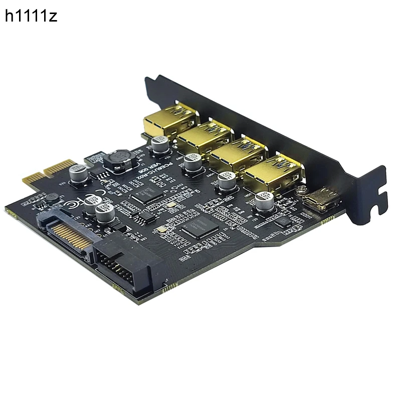 PCIE-USB-Expansion-Card-PCI-Express-X1-to-USB-Type-C-4-Port-USB3-0 ...