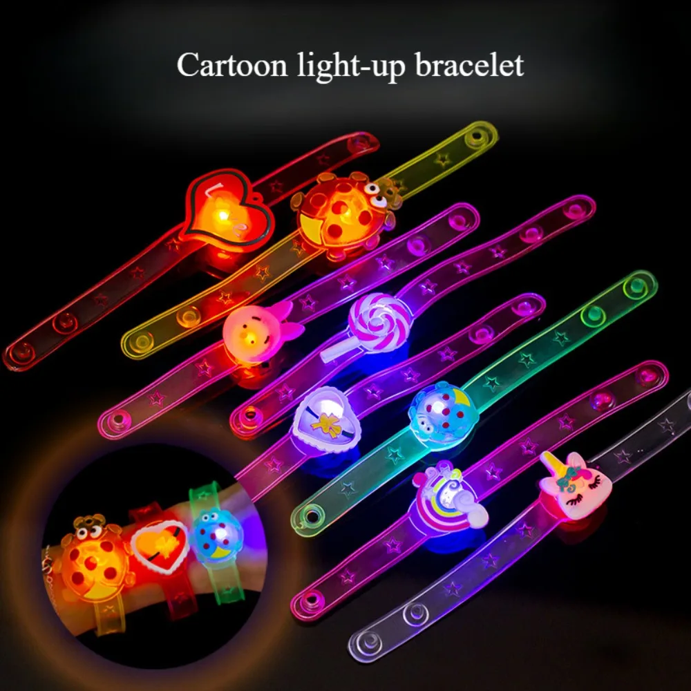 Creative-Watch-Cartoon-Light-Up-Bracelet-Glitter-Small-Toys-Children-s ...