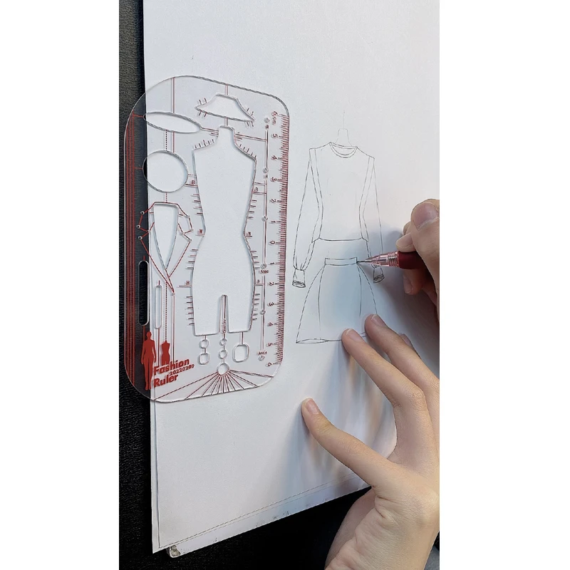Human Drawing Template