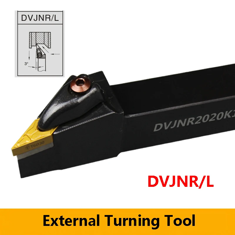 LIHAOPING-DVJNR-2020K16-DVJNR1616H16-DVJNR2020K16-DVJNR2525M16-External-Lathe-Turning-Tool ...