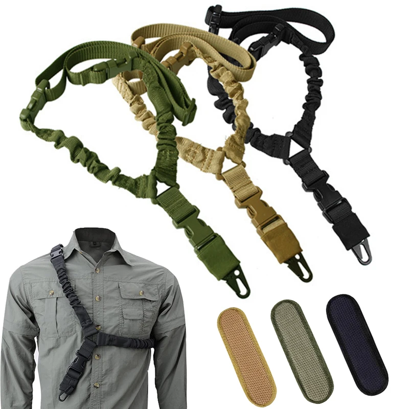 American-Single-point-Tactical-Gun-Rope-Nylon-Diagonal-Strap-Rifle ...
