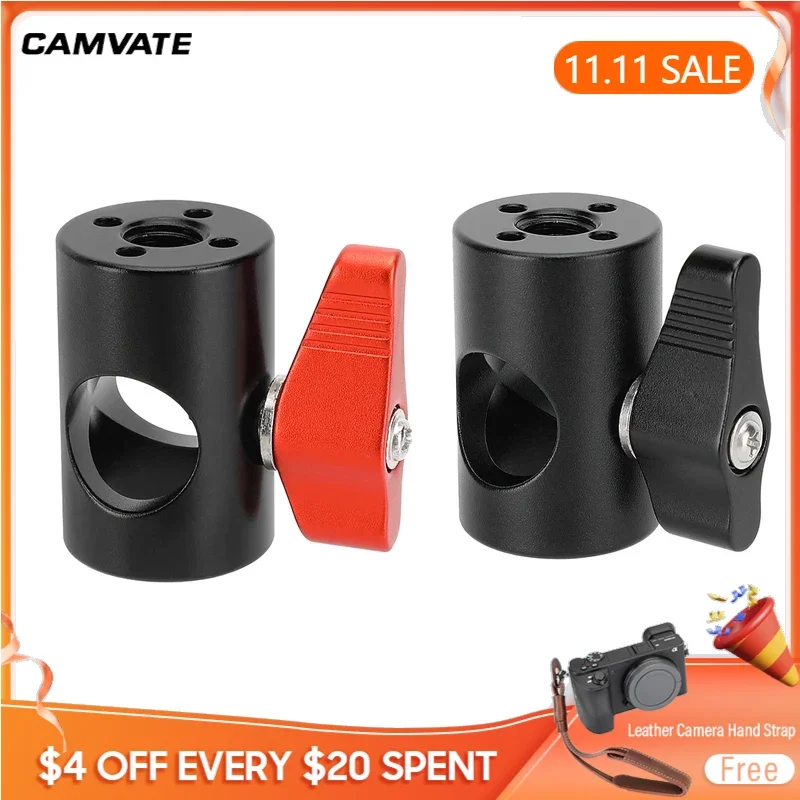 CAMVATE-Light-Stand-Head-Adapter-With-ARRI-Locating-Hole-For-Light ...