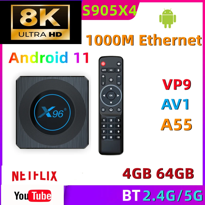 2023-Newest-Android11-Smart-TV-Box-Netflix-Youtube-8K-Home-Media-Player ...