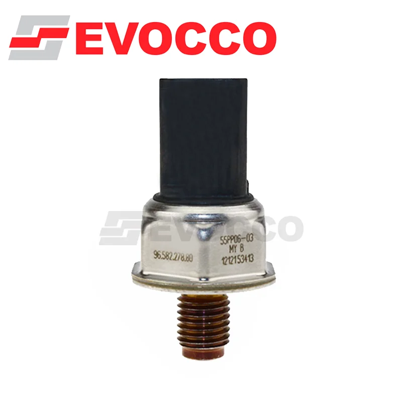 Genuine Fuel Rail Pressure Sensor 9658227880 1447993 55PP06-03 For Ford ...