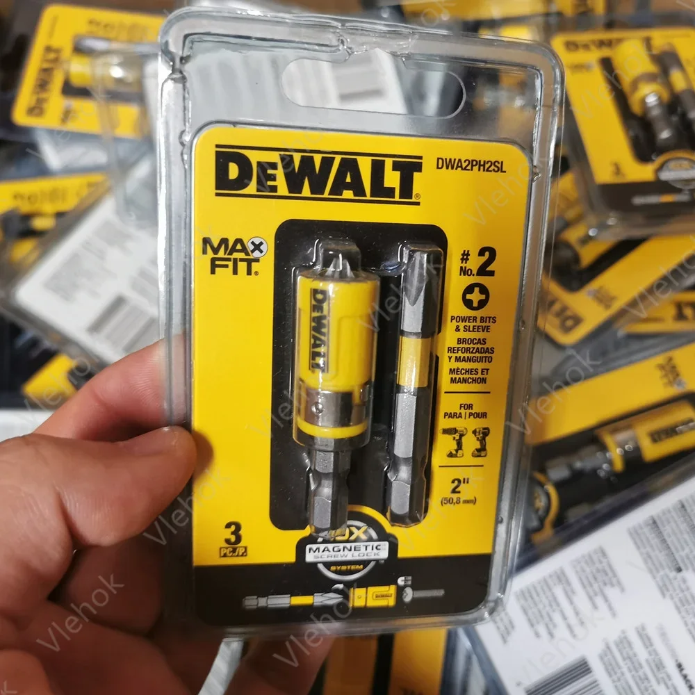 DEWALT-DWA2PH2SL-MAXFIT-Screwdriver-Bits-2-PH2-Impact-Driver-Phillips ...