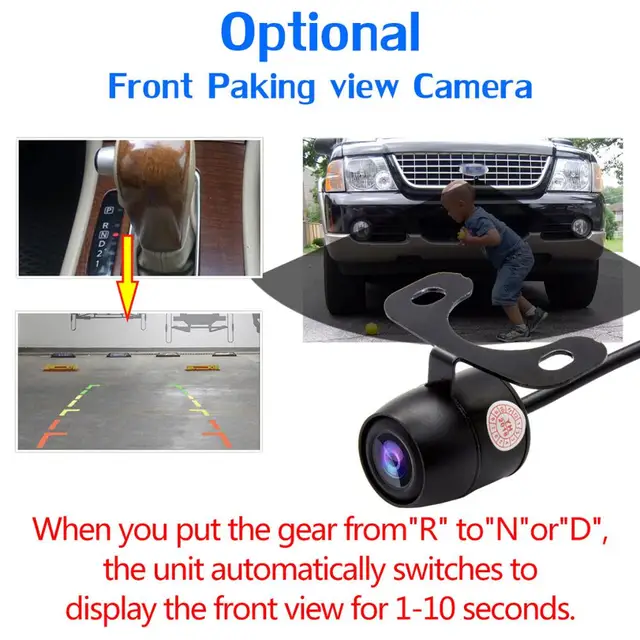Owtosin Optional Extra Cost For OBD ADAS DVR AV output CarPlay Android ...