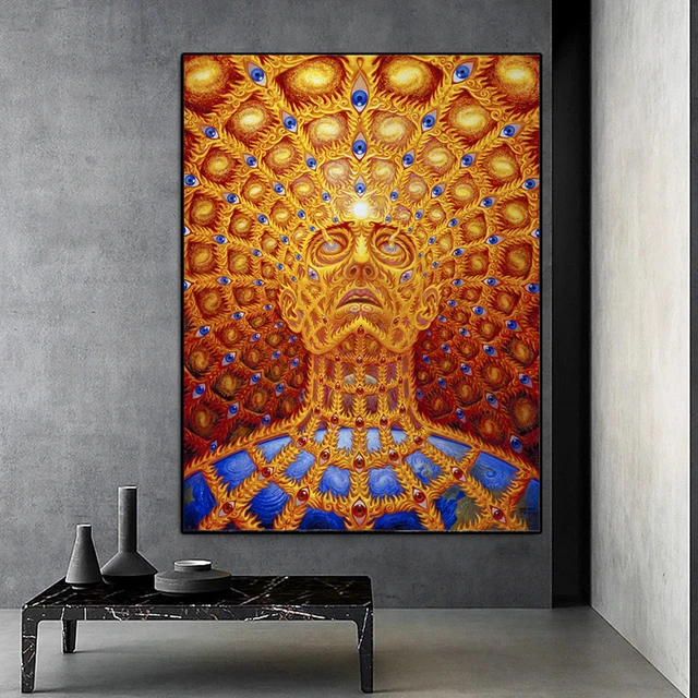 Alex Grey Meditation Poster