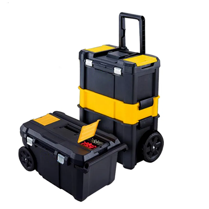 Mobile-Hand-pulled-Toolbox-Multi-functional-Thickened-Stackable ...