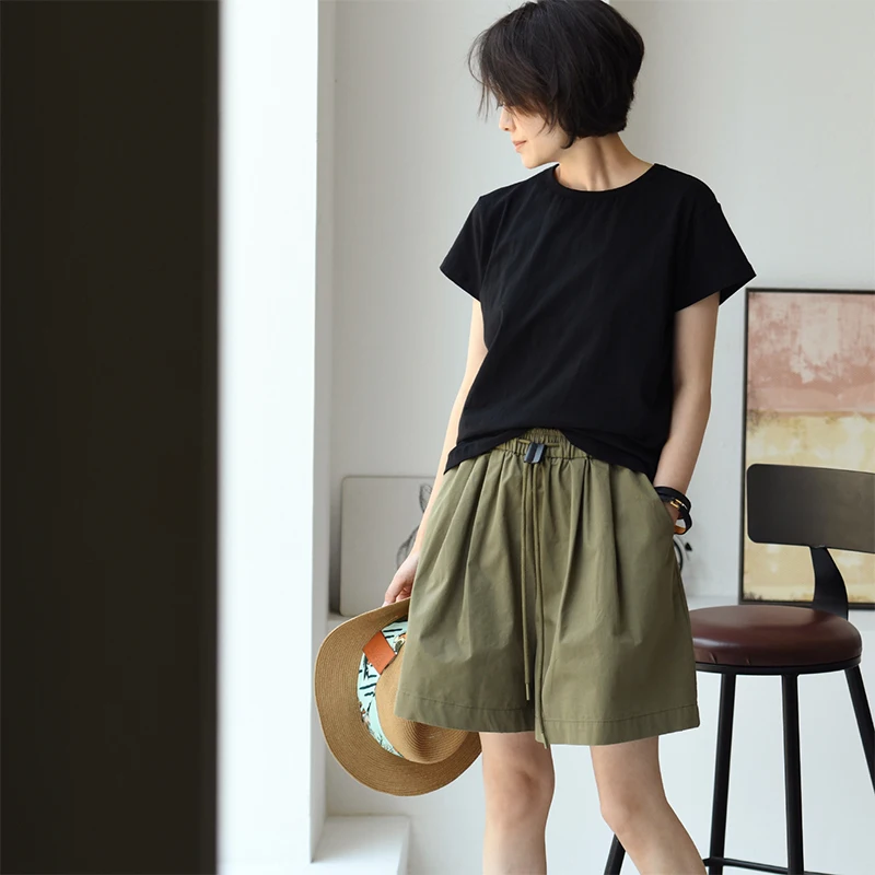 MICOCO-T0378C-Korean-version-of-casual-simple-multi-color-basic-all-in ...