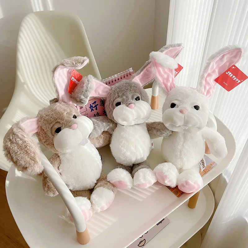 30cm Cute Soft Buffy Rabbit Plush Toys Office Nap Pillow Home Comfort ...