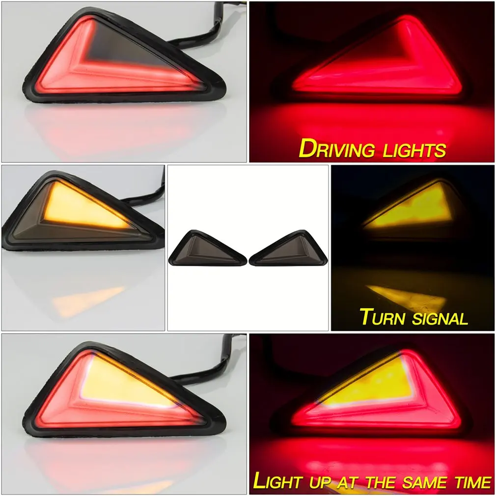 1-Pair-L-shape-Motorcycle-Flush-Mount-Triangle-Turn-Signal-Light-LED ...