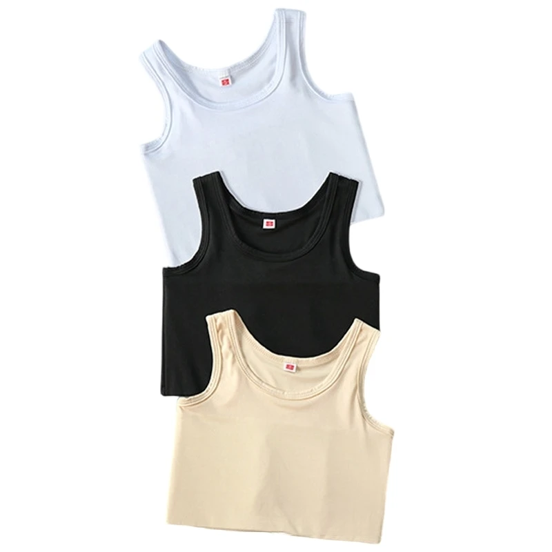 Haleychan Women Tomboy Trans Lesbian Pullover Half Length Chest Binder ...