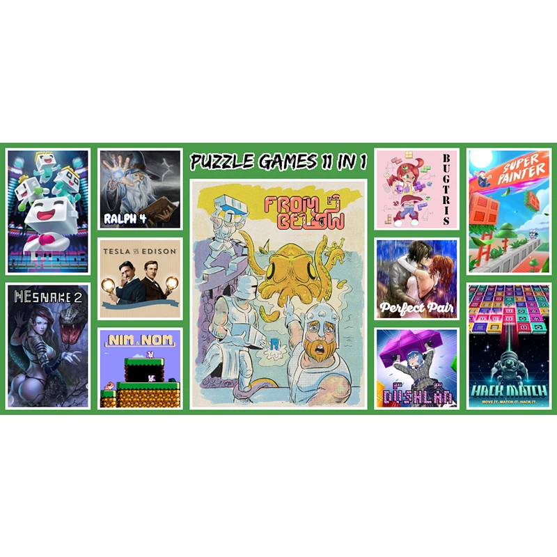 Personal Customized Game Card 11in1 Nes/FC Card For 60 Pin 8 Bit Game ...